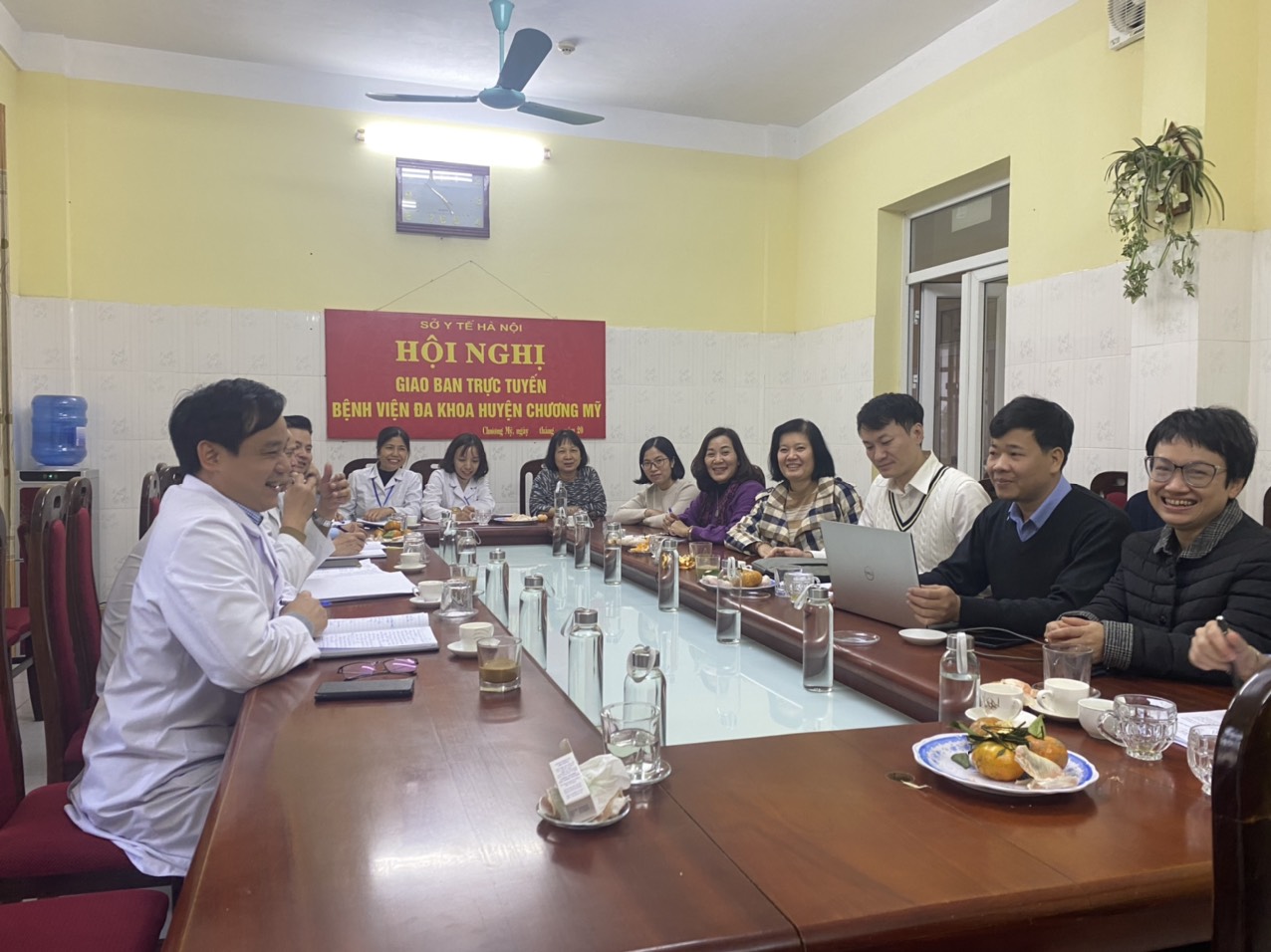 Bệnh viện đa khoa huyện Chương Mỹ tiếp đoàn kiểm tra, đánh giá Hệ thống ...